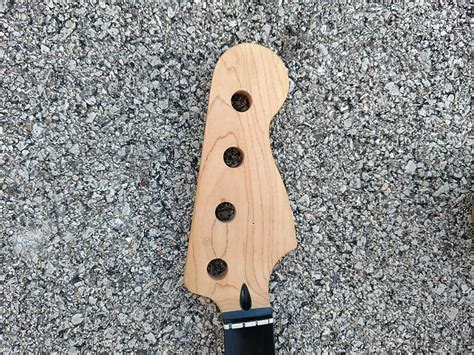 Fender Neck Fretless Ebonol Fingerboard 4 String Reverb