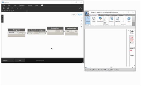 Combine Two Lists Together Revit Dynamo