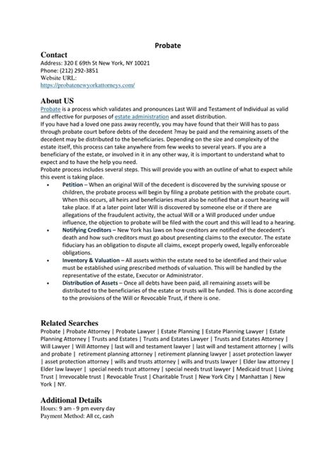 Ppt How Iwc Probate Service Helps In The Procedure Of Probate