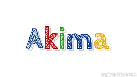 Akima Logo Outil De Conception De Nom Gratuit à Partir De Texte