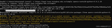 Opencv Python安装失败的解决方法之一opencv Python安装不成功 Csdn博客