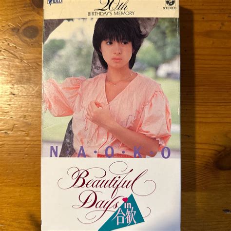 【やや傷や汚れあり】163 Vhs 河合奈保子 ビデオ ビューティフル・デイズ In 合歓 アイロンプリント 帯 プロマイド付属の落札情報詳細