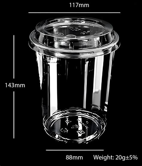 Pla Compostable Clear Cups For Cold Bioleader® Biodegradable Tableware