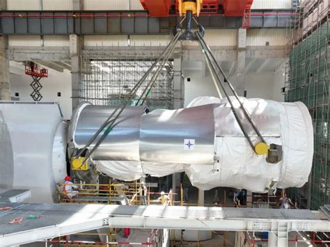 深圳妈湾升级改造气电一期工程h级燃机顺利吊装就位 国际电力网