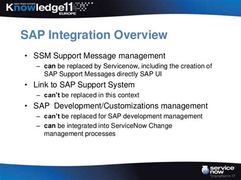 Sap Integrations With Servicenow