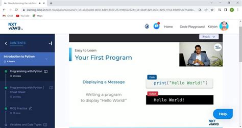 Day8 Ccbp Nxtwave Rahulattuluri 30daysofcodechallenge Kalyan Paramala
