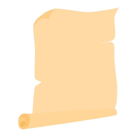 old paper scroll vector retro document script with copy space 13409493