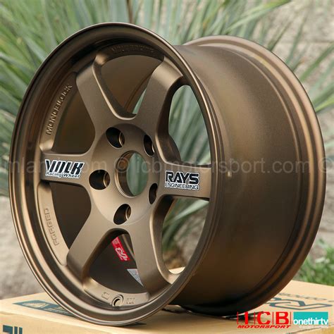 Rays Volk Racing Te37 Wheels 15x8 5x114 3 35 Offset Bronze