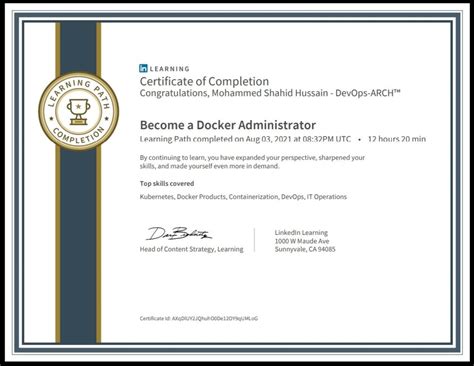 mohammed shahid hussain devops arch™ on linkedin containerization