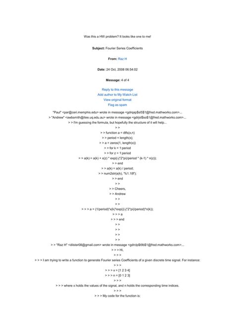 Fourier Series Example Docx