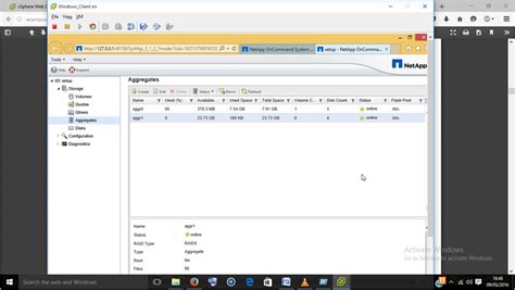 Module 3 Creation Of Aggregates And Volumes Netapp And Vmware Labs