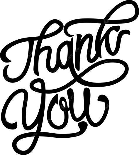 손글씨 감사합니다 감사합니다 인사 타이포그래피 Png 일러스트 및 이미지 에 대한 무료 다운로드 Pngtree