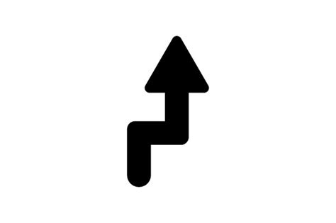 Arrow Path Icon Graphic By Mirazhosen10 · Creative Fabrica