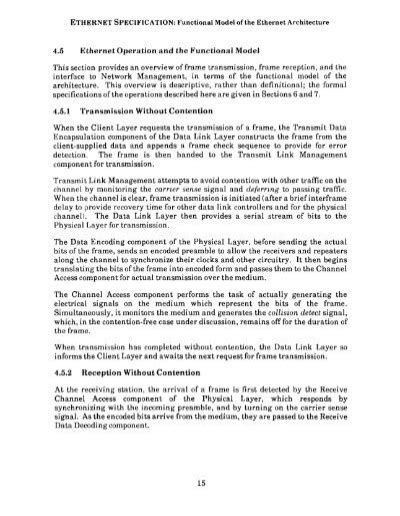 Ethernet Specification F