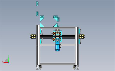 高速输送带3d模型（solidworksproe设计）stp文件（原文件）step模型图纸下载 懒石网