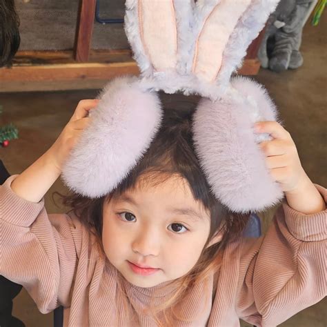 토끼같은 내새뀌💜 서연 토끼 키즈모델 사랑해