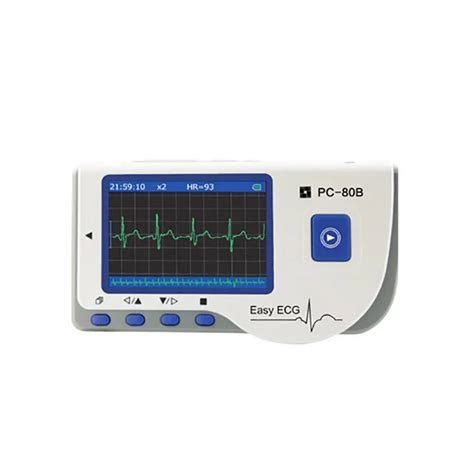Medical Easy Cheap Holter Wireless Handheld Home Mini Realtime Single Lead Ecg Monitor Machine
