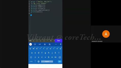 Python String Library 1 Youtube