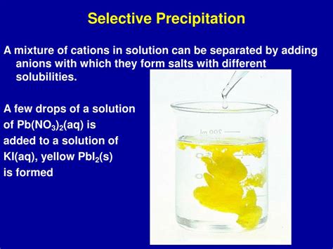 Ppt Precipitation From Solution Powerpoint Presentation Free Download Id6891709