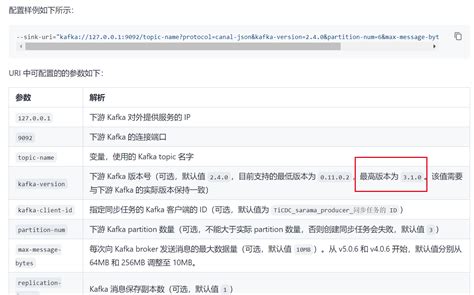 kafka版本从v2 0 0升级到v3 0 0后，ticdc重新创建kafka任务时，报错：[cdc