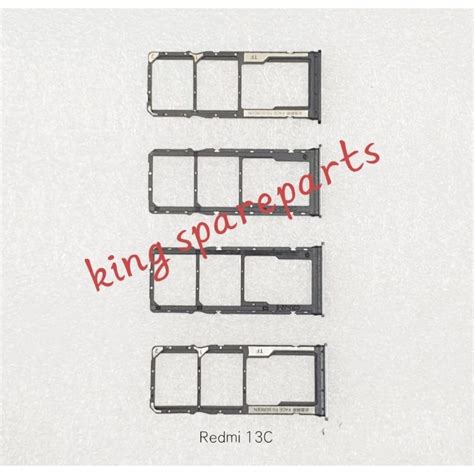 Jual Simlock Simtray Slot Tempat Kartu Simcard Xiaomi Redmi C G Original Shopee Indonesia