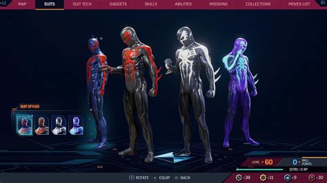 Все костюмы Человека паука в Marvels Spider Man 2 которые можно