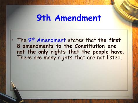 Ninth Amendment To The Us Constitution Summary Examples 58 Off