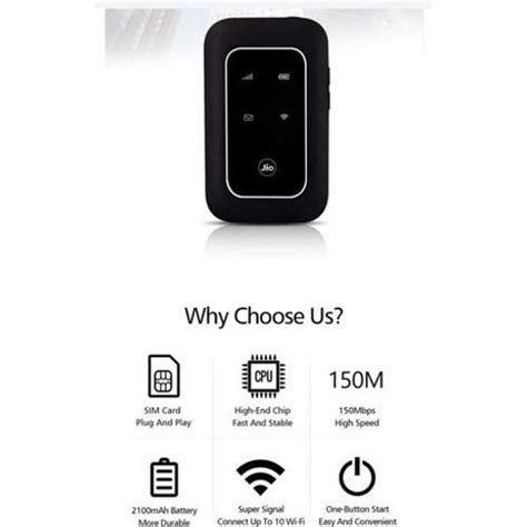 Modem G Lte Jiofi Wd Wifi Hotspot Gigabit Maroc