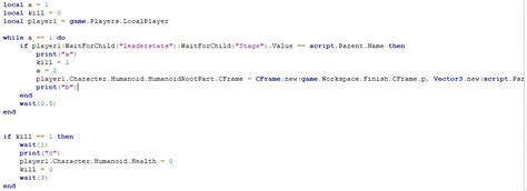Checkpoint System Based On Leaderstats Scripting Support Developer