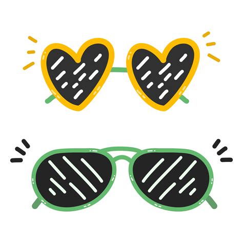 Vector Sunglasses Illustration 7418392 Vector Art At Vecteezy