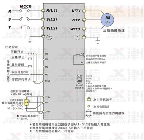 台达变频器接线图大全 台达vfd全系列变频器接线图