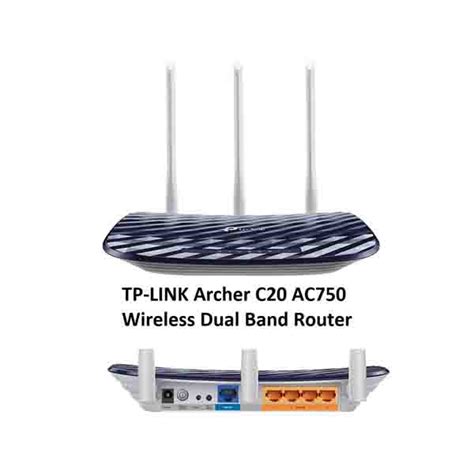TP Link Archer C20 AC750 Dual Band Router