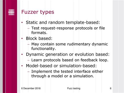 Fuzz Testing Eerik Till Ppt Download