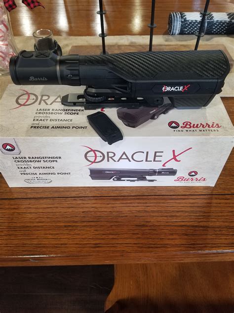 Burris Oracle X Crossbow Scope Classifieds Nj Woods And Water