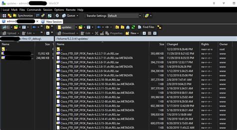 Winscp And Fmc Cisco Community
