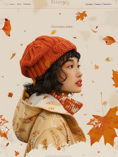 Horizontal Scrolling Layout Web With Autumn Leaf Figma Effec Autumn Theme Layout Idea Designs