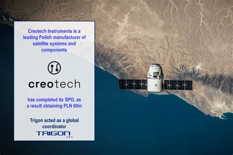 trigon on linkedin our client creotech instruments s a successfully completed its…