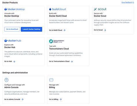 Docker Desktop 4 35 Organization Access Tokens Volumes Export Integrated Terminal Docker Vmm