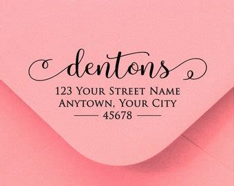 Unique Return Address Label Related Items Etsy