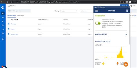 how to setup a vpn to access devtron devtron