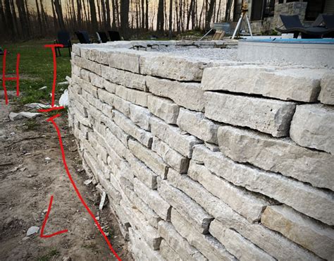 Dry Stack Flagstone Walls