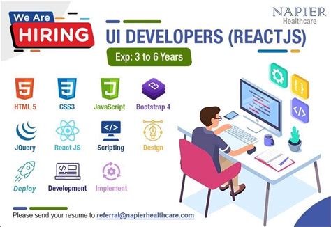 Napier Is Hiring Ui Developersreactjs