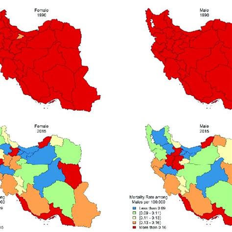 Time Trend Of Appendicitis Age Standardized Mortality Rate Per 100 000