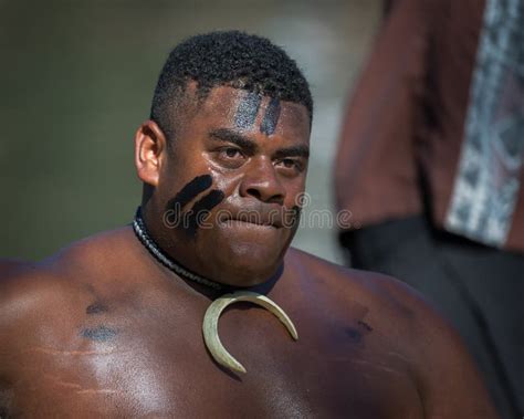 Polynesian Warrior Editorial Photo Image Of Exotic Laie 88050776