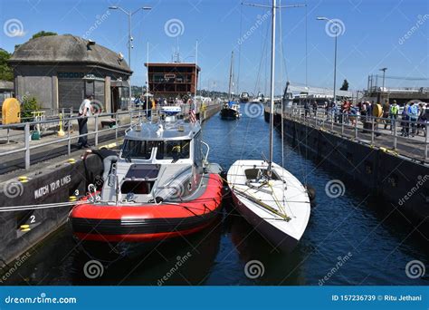Hiram M Chittenden Locks Ballard Locks In Seattle Washington