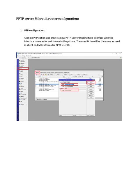 Pptp Server Mikrotik Router Configuration Pdf
