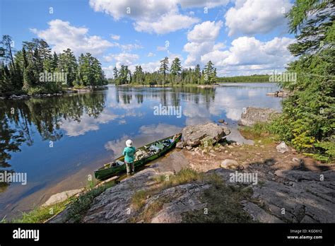 Ready For Adventure On The Falls Chain In Quetico Provincial Park In