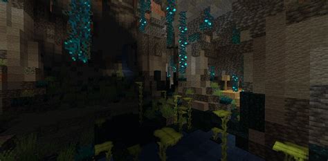 Sculk Caves Minecraft Texture Pack
