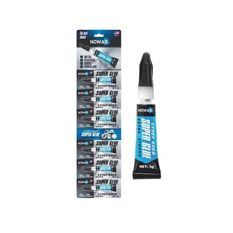 Купить Супер-клей Extra Strong 3г (компл) NOWAX ( ) NX49209-NOWAX, цена ...