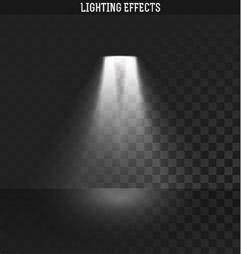 Premium Vector Light Effect Ies Light From The Projector Realistic
